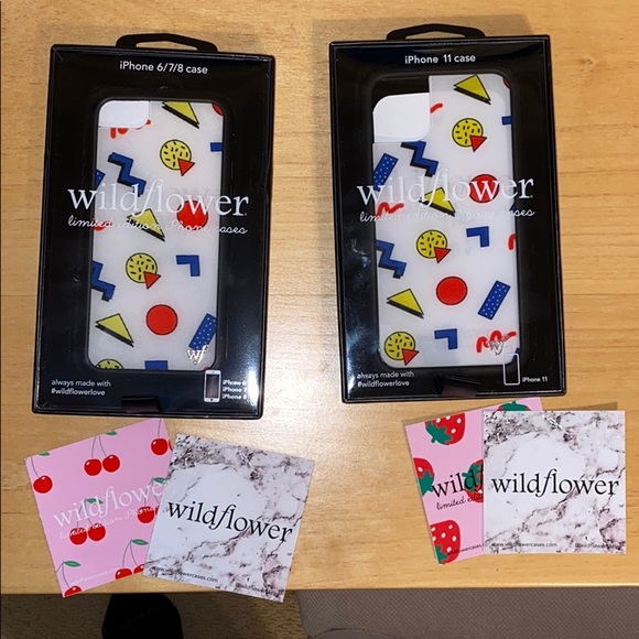 Accessories | 2 Brand New Emma Chamberlain Wildflower Cases | Poshmark